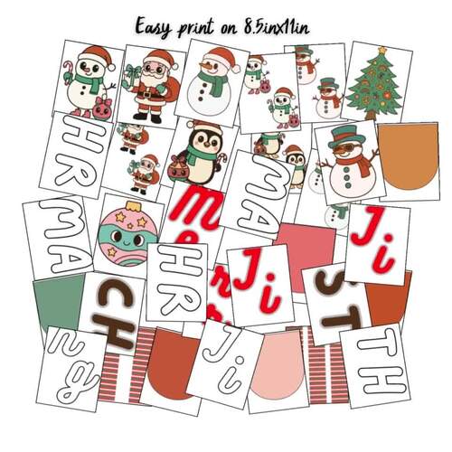 Merry Christmas Bulletin board Printable | Santa Claus Bulletin board ...
