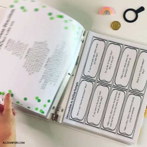 St Patricks Day Speech Therapy Activities Picture Scene - Language Scene