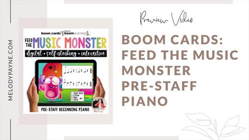 Music BOOM Cards: Pre-Staff Piano High and Low Sight-Reading and Ear ...
