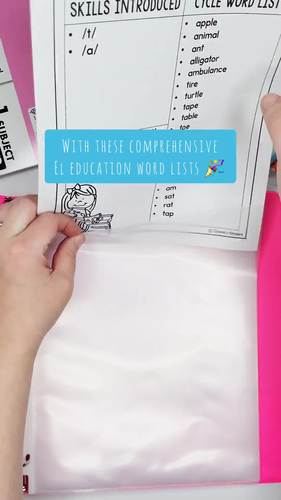 EL Made Easy™ EL Education 1st Grade Skills Block Word Lists | FOR THE YEAR