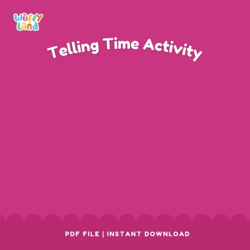 Interactive Telling Time Activity – Fun Printable Clock Learning Resource