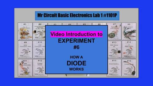 5th Grade - Exp. #06 "How a DIODE Works in a Circuit" Science-Electronics