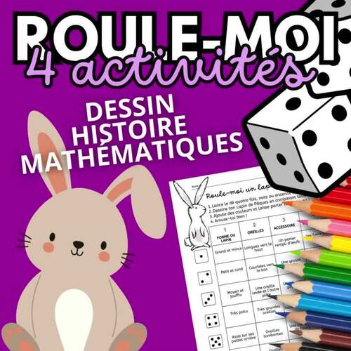 Easter- Roule le Dé, Roule-moi une Histoire – Roll Me a Story ...