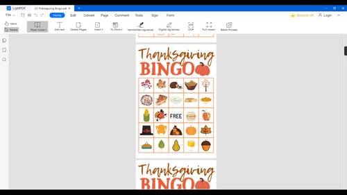 Thanksgiving Bingo Riddles Game, Fall Bingo | Thanksgiving Bingo ...