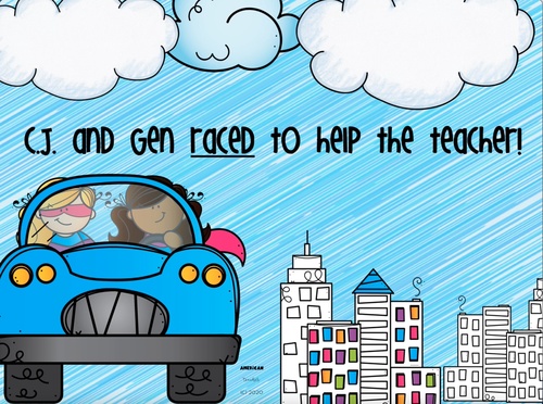 ViViD VERBS | Video + Activity by American Teacher Girl | TpT