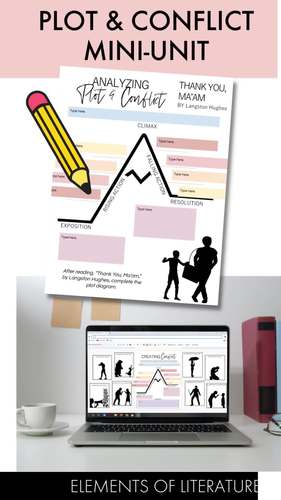 Plot and Conflict: Elements of Fiction / Literature Lesson and Activities