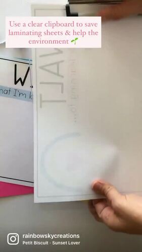 Editable Learning Intention Posters / Pastel Rainbow WALT and WILF