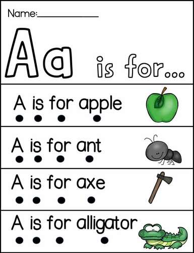 ABC Letter/Sound Fluency Sentences by Teacher Trish | TPT