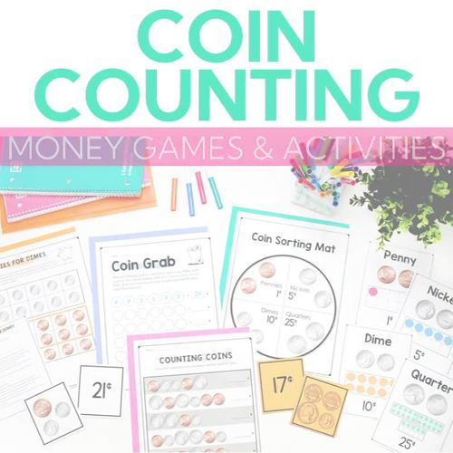 Money Games & Activities | Teaching Coins Math Centers by Jillian Starr