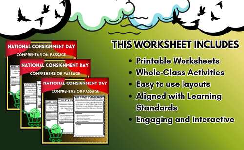 Smart Choices, Bright Futures: Reading About National Consignment Day ...