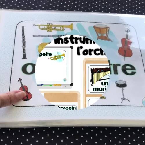 Orchestre: affiches des instruments (PDF) & fiches personnalisables ...