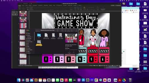 Valentine's Day Game Show | ELA Skill Review | Valentine Activity