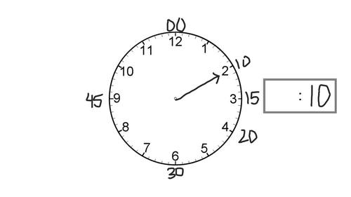 DISTANCE LEARNING VIDEO MINI LESSON: How to Tell Time to :10 and :20 ...