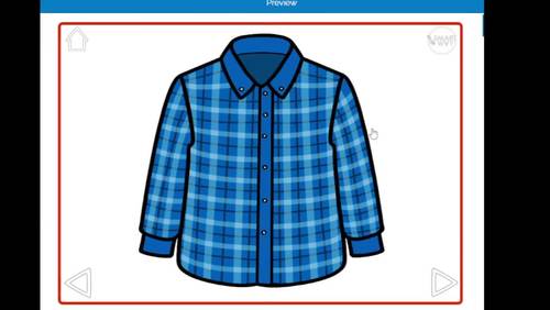 10 Clothing Items Boom Cards for ESL, Special Education & Preschool