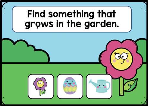 ESL Spring Vocabulary BOOM CARDS™ – Digital Task Cards | TPT