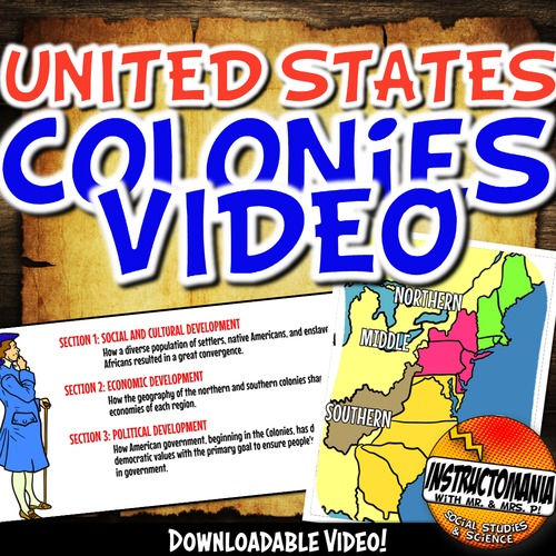 13 American Colonies Video Whiteboard Animation by Instructomania
