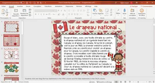 French Canada Day Digital Activities | Le Canada by French Toast Lessons