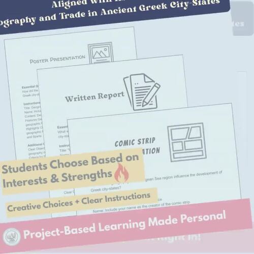 HSS 6.4.1: Geography and Trade in Ancient Greek City-States PBL Choice ...