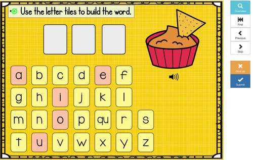 Distance Learning Short i CvC Words BOOM CARDS BUNDLE by Teaching Literacy