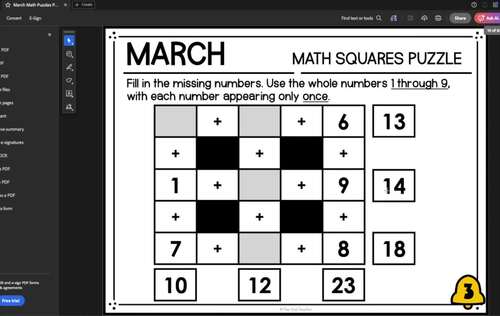 Morning Meeting Problem Solving & Logic Games for 3rd Grade March ...