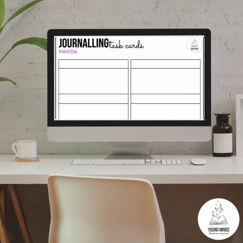 Mindfulness & Gratitude Journalling Prompts | Print&Go/Digital | TPT