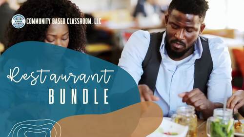 Community Based Instruction Restaurant BUNDLE by Community Based Classroom