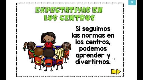 Center Expectations in Spanish - Expectativas en los centros | TpT