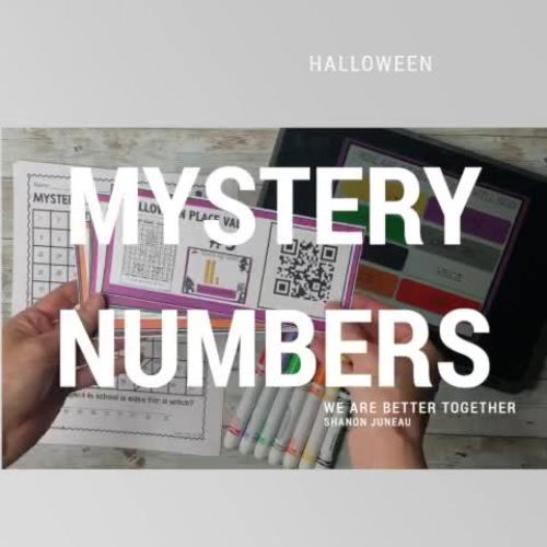 Place Value Mystery Pictures up to 100 Halloween Math Activities Worksheets