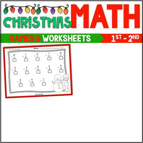 Christmas Math Worksheets | Christmas Addition and Subtraction by ...