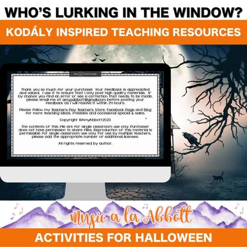 Who's Lurking in the Window? A Set of Interactive Games for Melody & Rhythm