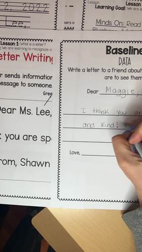 Digital AND Print Friendly Letter Mini Unit for Special Ed and ESL Students