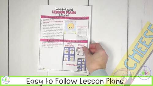 The Big Cheese Book Companion, Read Aloud Reading Comprehension Activities