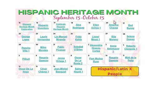 Hispanic Heritage Month: No Prep Printables and Google Slides by ...