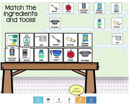 Visual Recipe BOOM Cards™ | MACARONI & CHEESE | Speech Therapy | TPT