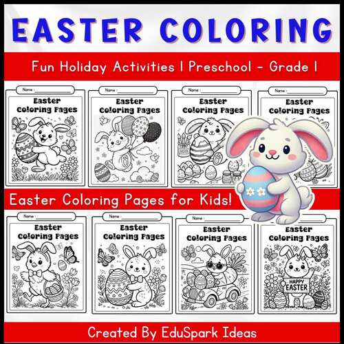 Easter Coloring Pages for Kids | Fun Holiday Activities | Preschool ...