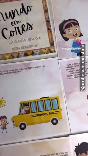 LIVRO: MUNDO EM CORES (PORTUGUÊS) by ProfJessicaCristina | TPT