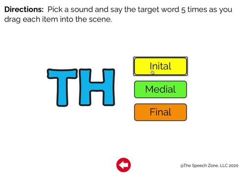 TH Sound Interactive Artic Scenes Digital Boom Cards by The Speech Zone