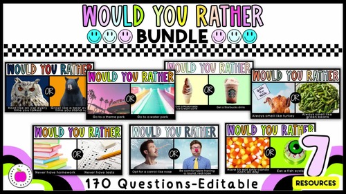 Would You Rather Activities - Digital Resources Growing Bundle | TPT