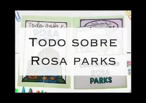 Actividades de Rosa Parks | Women's History Month Activities in Spanish