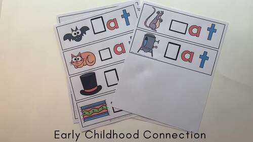 Multisensory CVC -UG Word Family Building Cards (SOR OG Friendly)