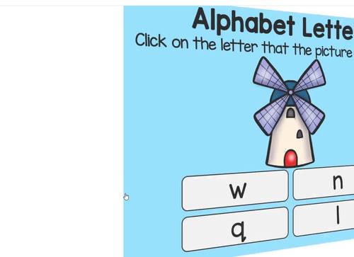 Boom Cards - Alphabet Letters by Miss Rainbow Education | TPT