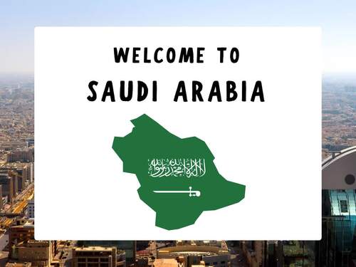 NO PREP All About SAUDI ARABIA PowerPoint Presentation, 3rd-6th Grade ...