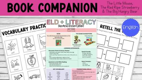 English Book Companion: The Little Mouse, the Red Ripe Strawberry...