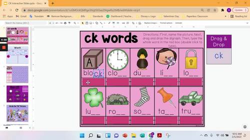 Digraph Worksheets CK | Print and Digital by Rowdy Resources | TPT