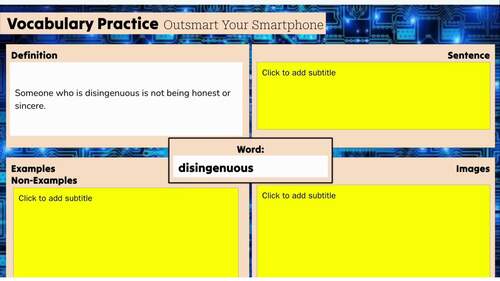 HMH Into Lit 8th Grade Unit 5 Outsmart Your Smartphone Complete Lesson ...