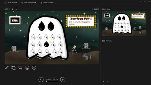 Halloween Movement Games | Boo-Loon Pop | Therapy Games | Interactive ...