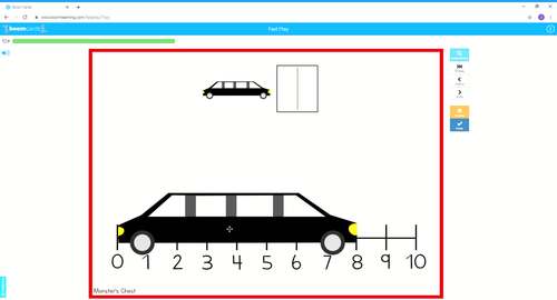 Distance Learning Boom Cards I can use a ruler to measure, Pre-K, K and ...