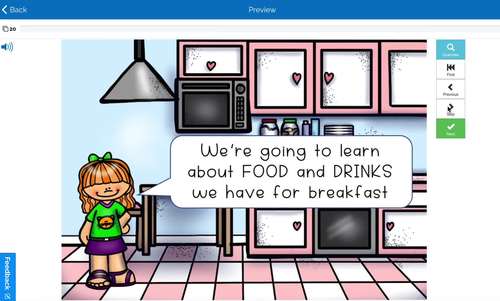 French Breakfast BOOM CARDS Petit déjeuner Nourriture | Food AUDIO only ...