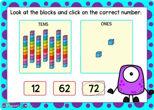 Place Value with Base Ten Blocks Boom Cards™ Distance Learning | TPT