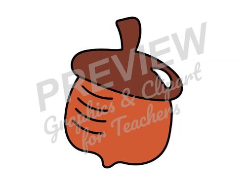 Fall Clip Art Set Autumn Season Bulletin Board Activities {Clipart for ...